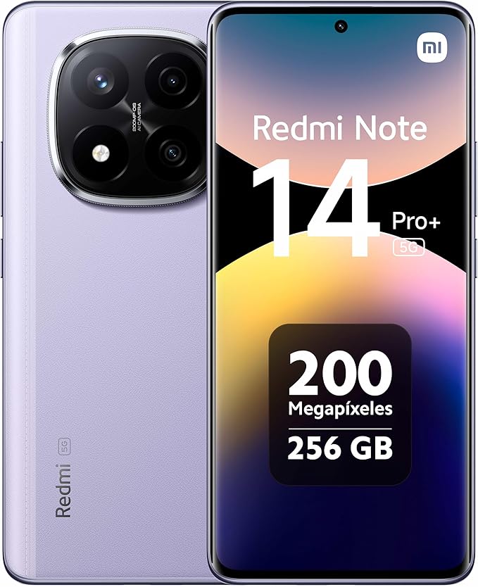 Xiaomi Redmi Note14 pro plus, 256 GB, 12 GB, 5G, Dual SIM - Purple ...