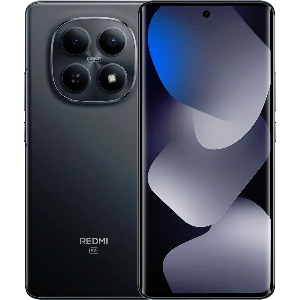 Xiaomi Redmi Note 15 Dual SIM, 256GB, 8GB RAM, 5G - Black | Halan Shop