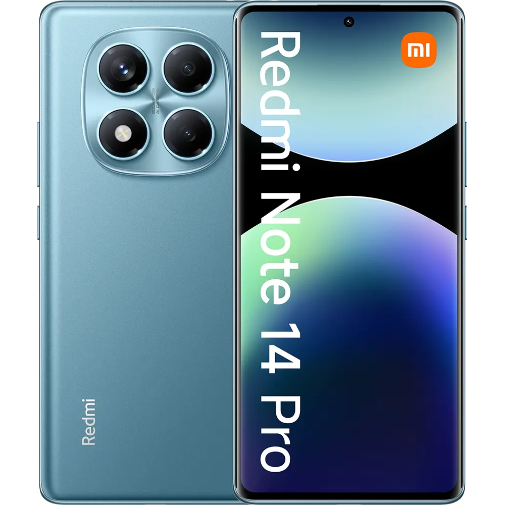 Xiaomi Redmi Note 14 Pro, 256GB, 8GB RAM, Dual SIM, 4G, Ocean Blue ...