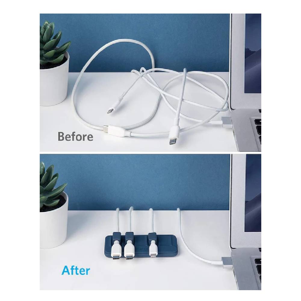 Anker Magnetic Cable Holder - Blue | Halan Shop