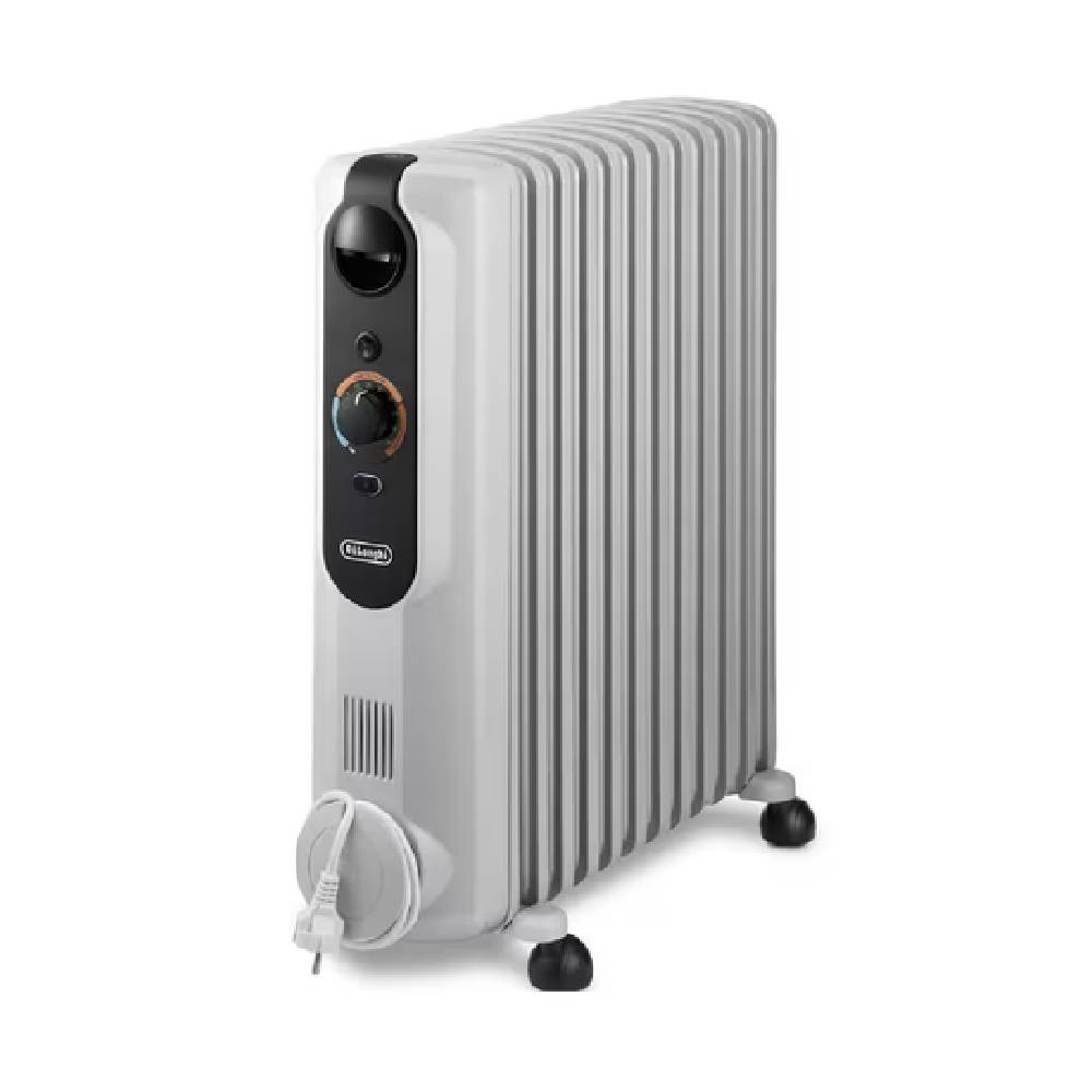 Delonghi TRRSE1225, 12 Fins Radiant Heater, 2500 Watt - White | Halan Shop