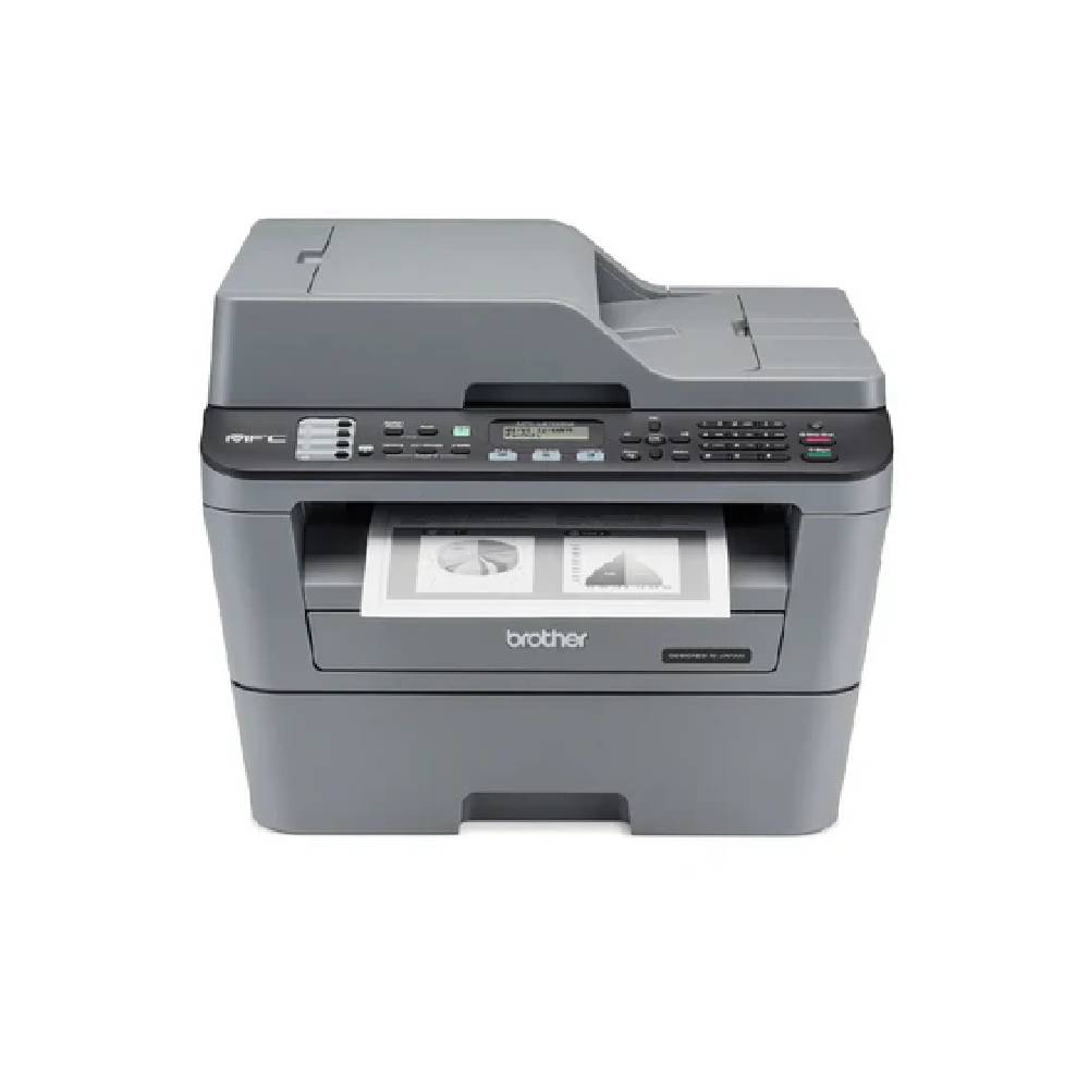 Brother MFC-L2700DW 5-in-1 Duplex and Wireless Laser Printer - Gray ...